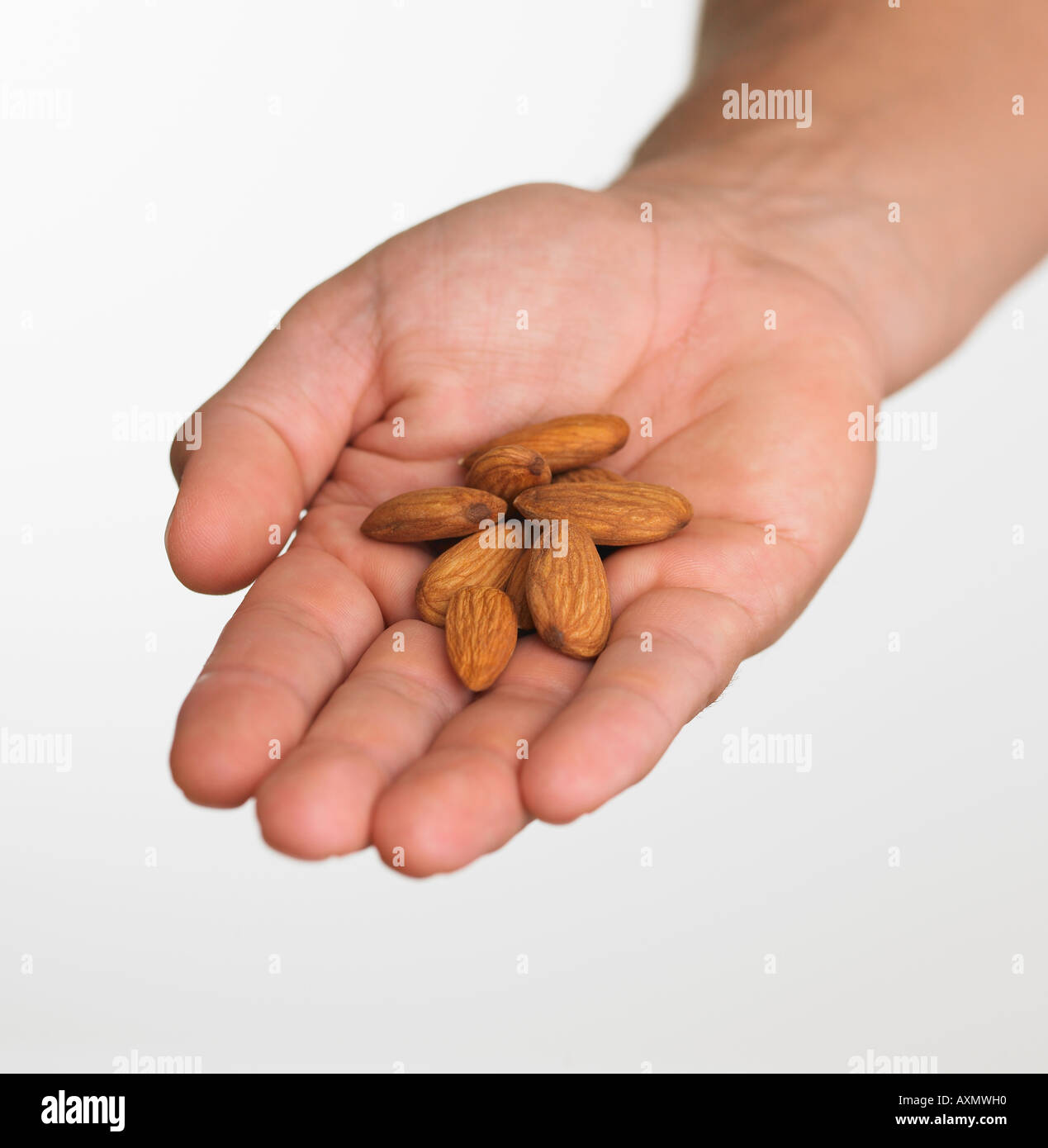 One man holding nut hi-res stock photography and images - Alamy