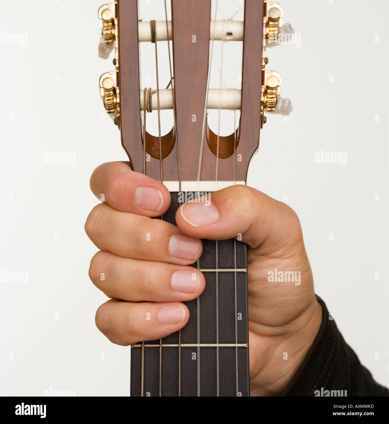 Hold guitar neck hi-res stock photography and images - Alamy