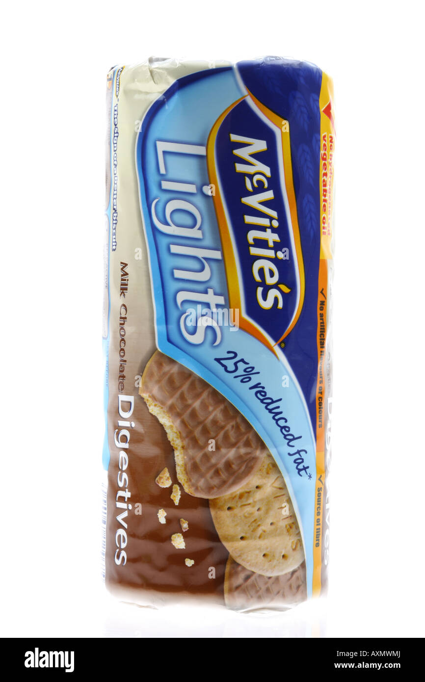 Digestive biscuit packet Cut Out Stock Images & Pictures - Alamy