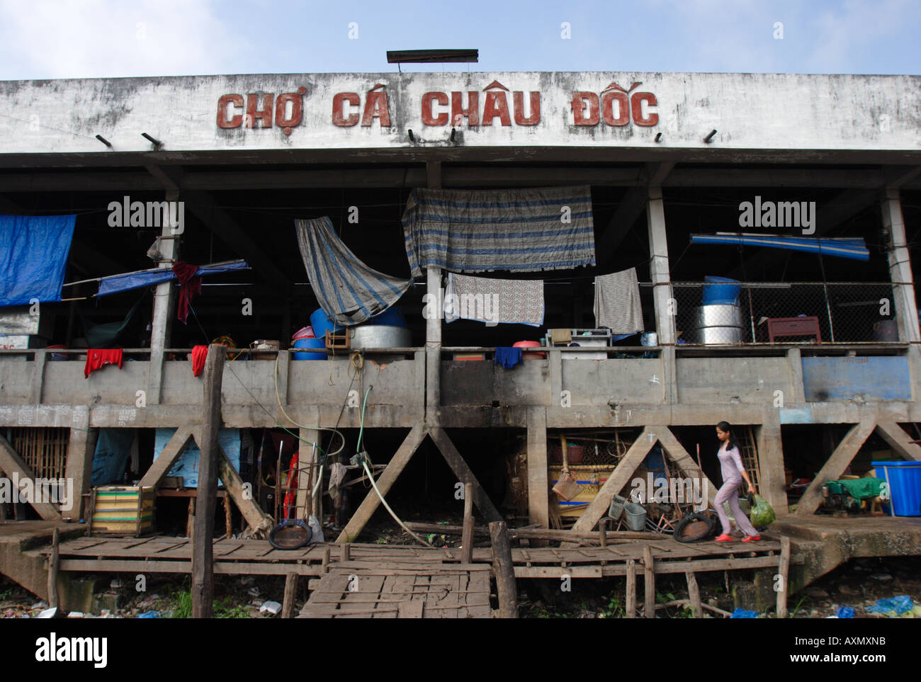 Chau Doc Vietnam Stock Photo - Alamy