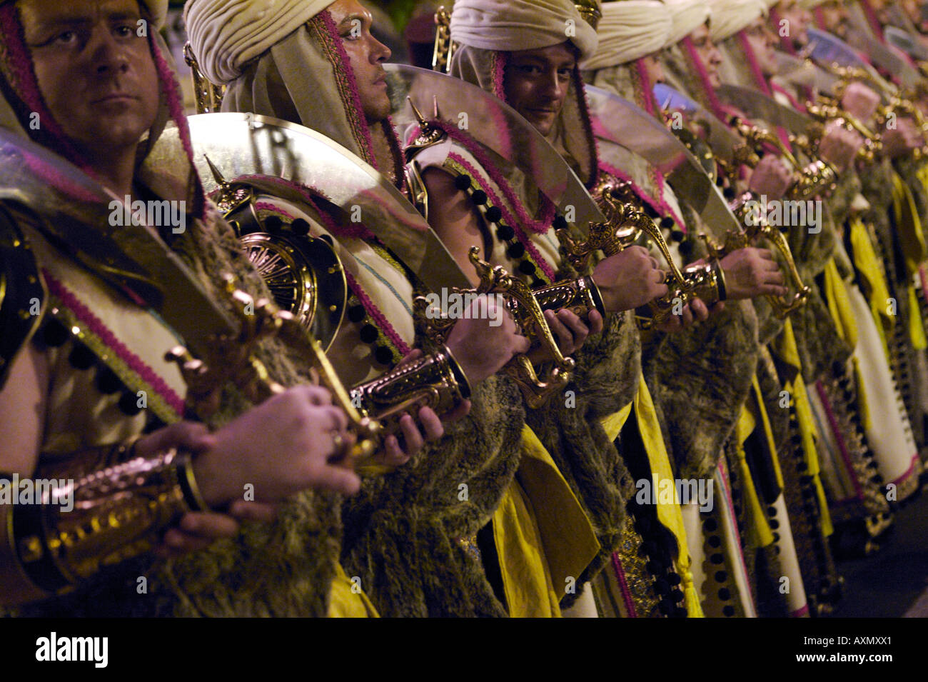 Moors and Christians celebrations in Spain Stock Photo - Alamy