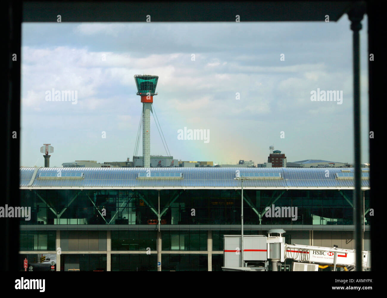 The view from the new control tower at heathrow High Resolution Stock ...