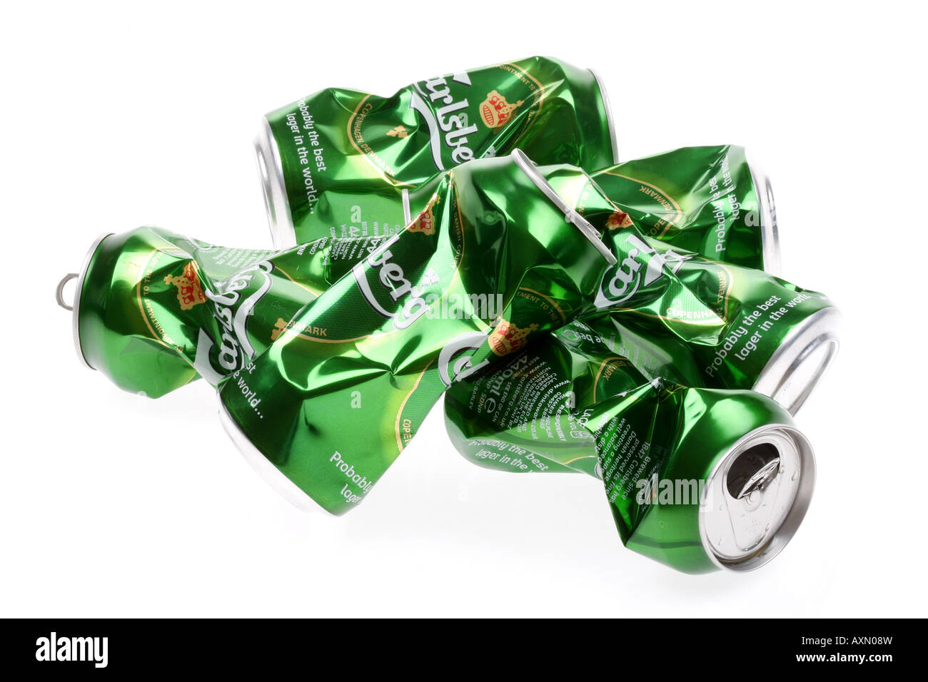 Empty drinks cans Cut Out Stock Images & Pictures - Alamy