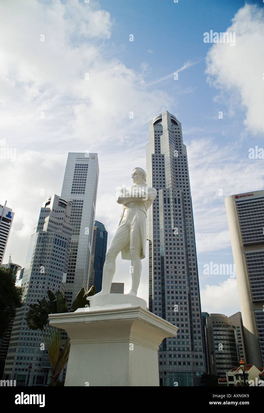 Boat Quay CBD Central Business District Raffles Landing Site Singapore ...