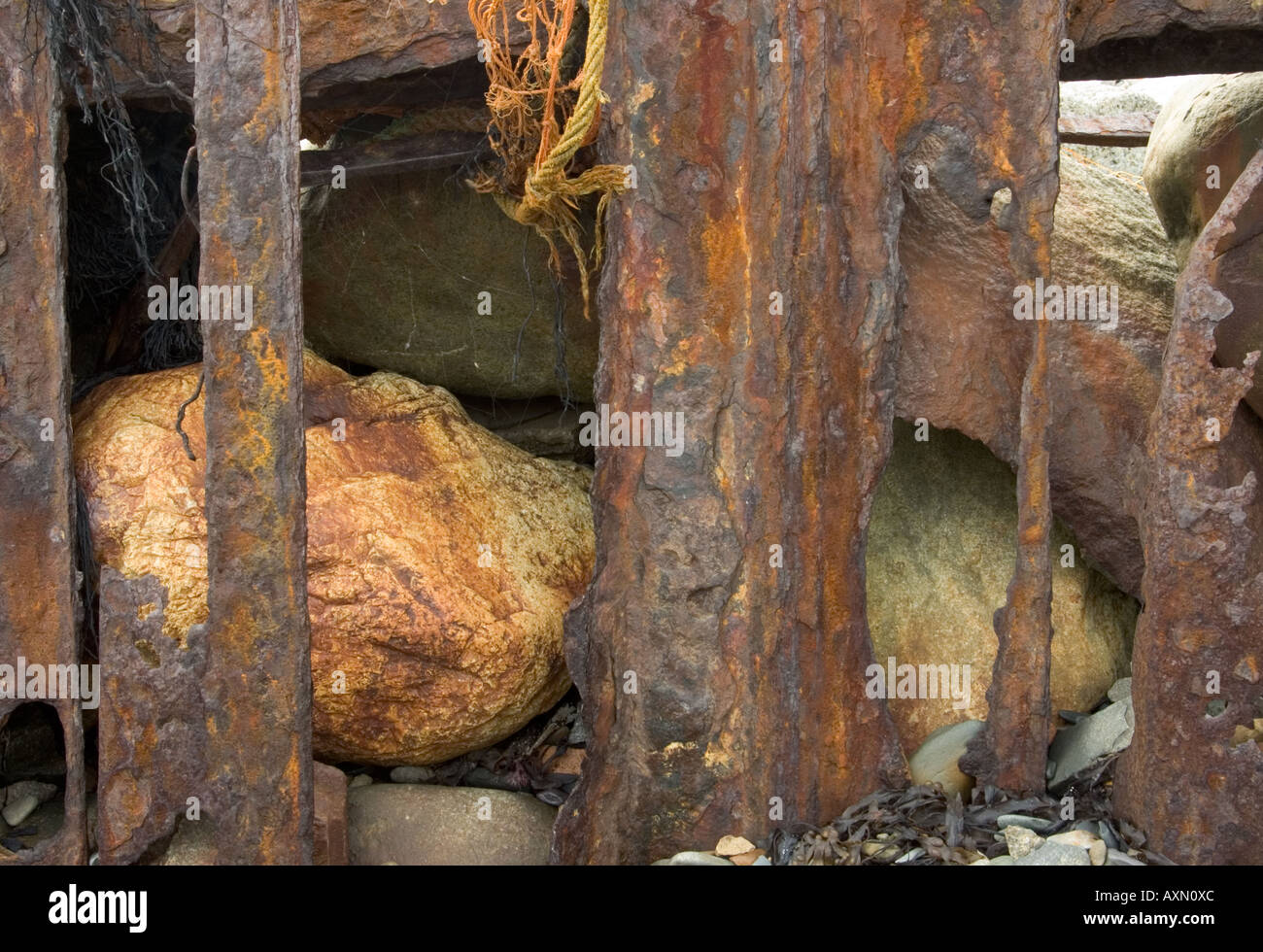 Rock oxidation rust hi-res stock photography and images - Alamy