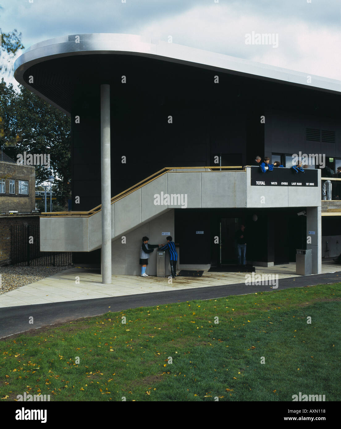 WOOD LANE PAVILLION Stock Photo - Alamy