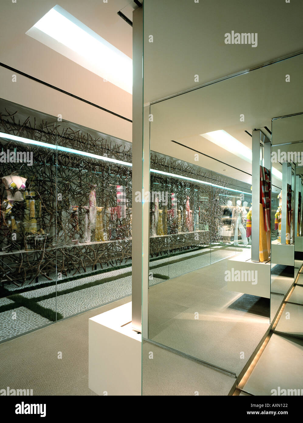 BURBERRY STORE & DESIGN STUDIO, MILAN, ITALY Stock Photo - Alamy