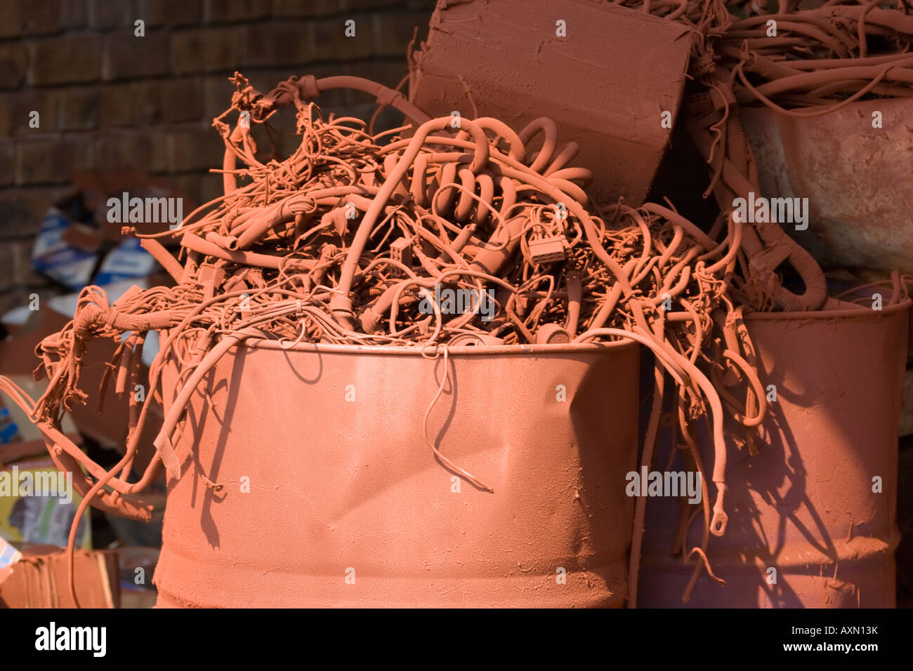 Rusted scrap metal Stock Photo - Alamy