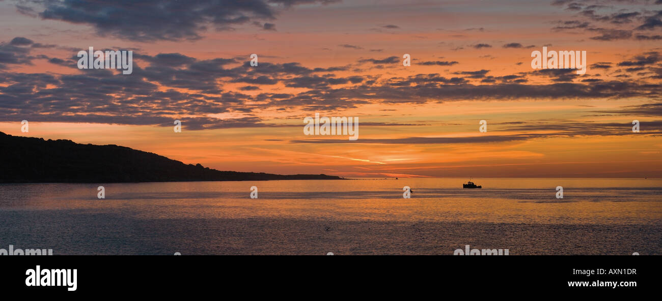 A view of coverack bay cornwall england uk Stock Photo - Alamy