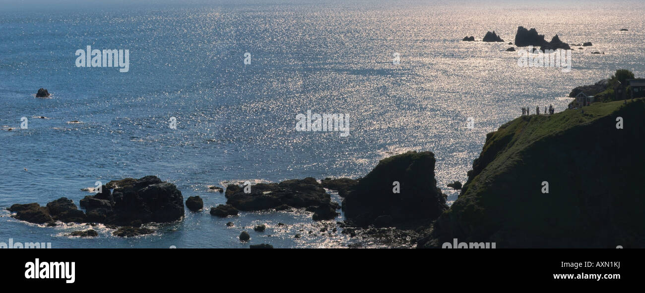 the lizard point the southernmost tip of land in england cornwall uk ...