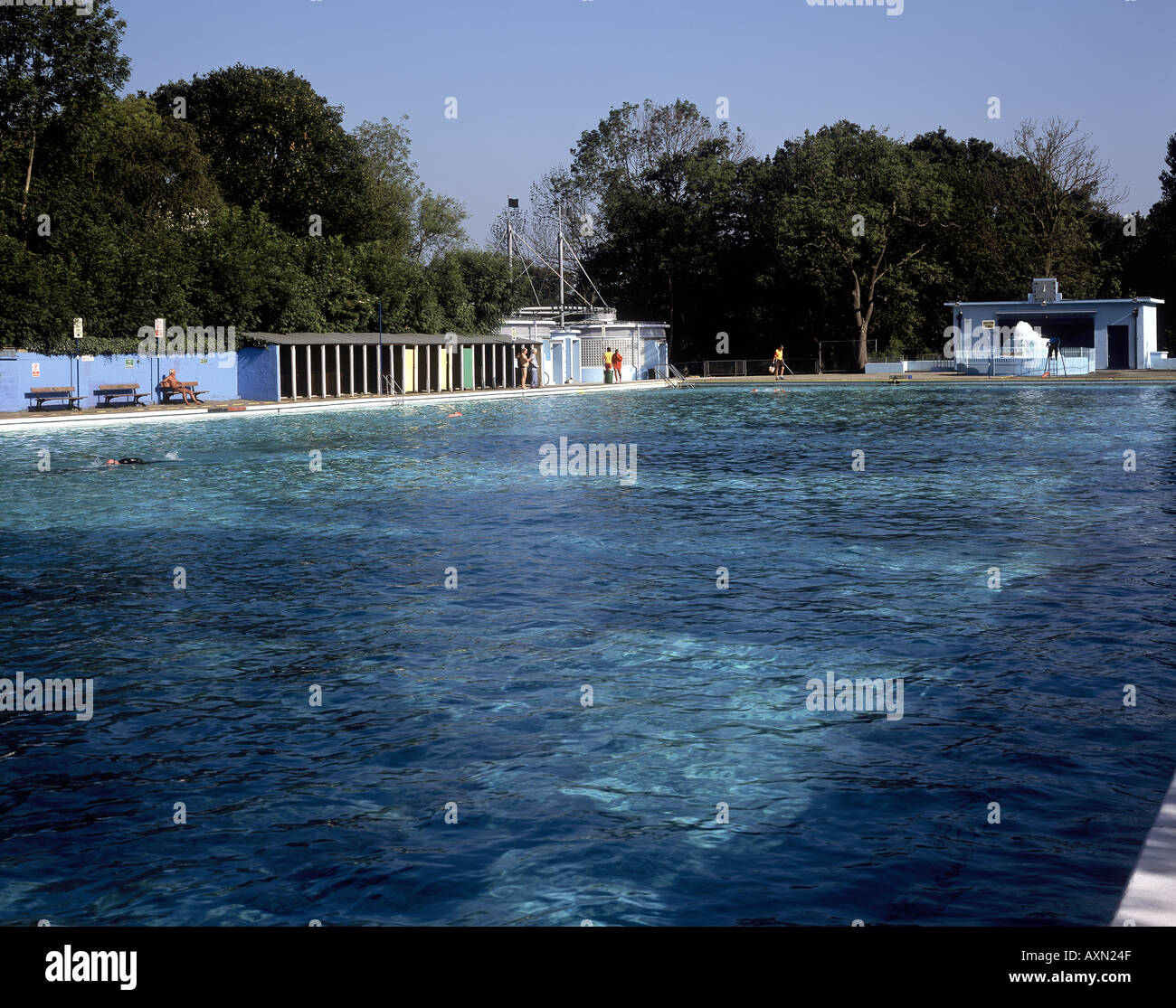 TOOTING BEC LIDO Stock Photo - Alamy