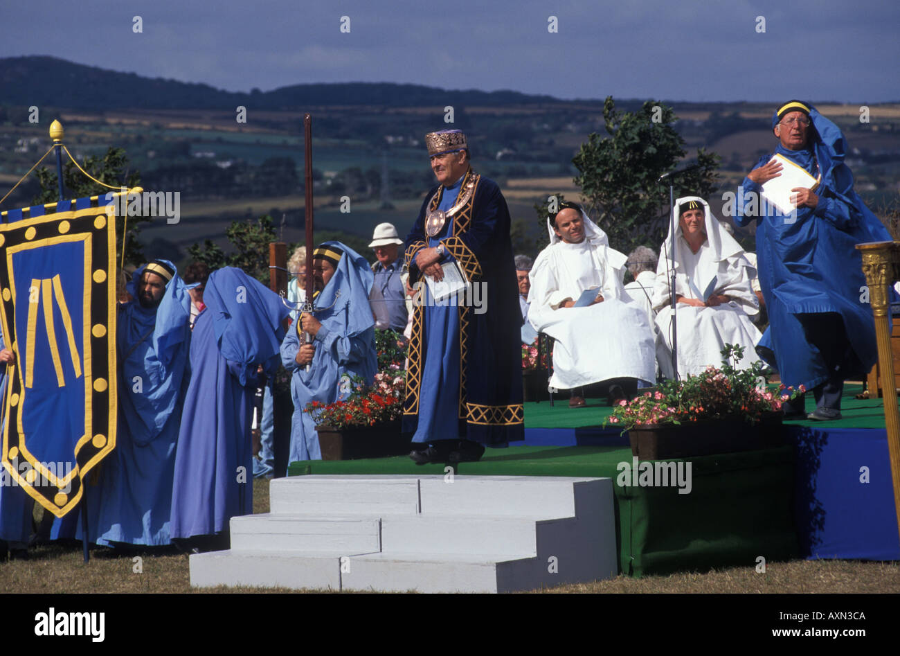 Gorsedd ceremony cornwall hi-res stock photography and images - Alamy