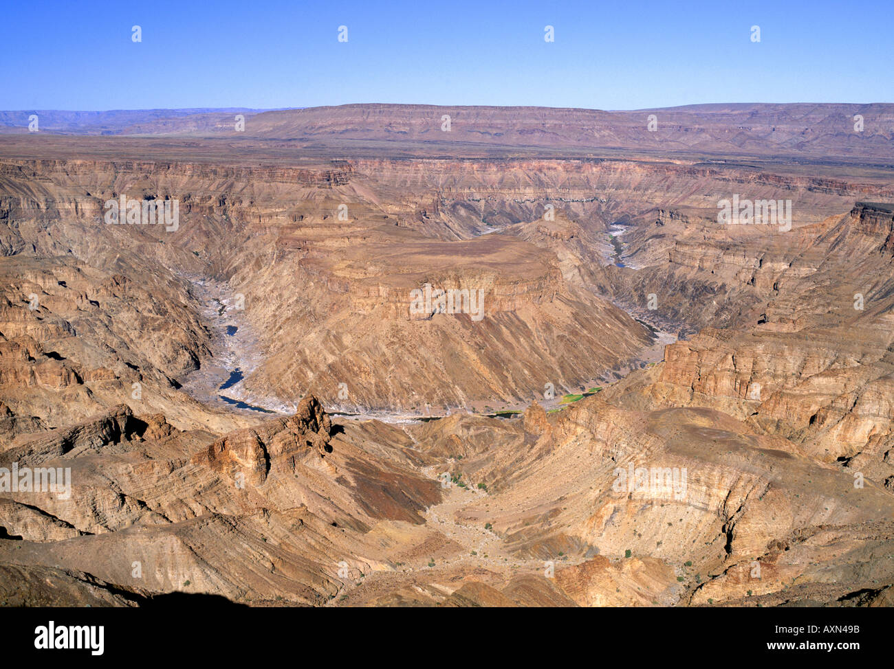 The Fish River Canyon in Namibia Stock Photo - Alamy