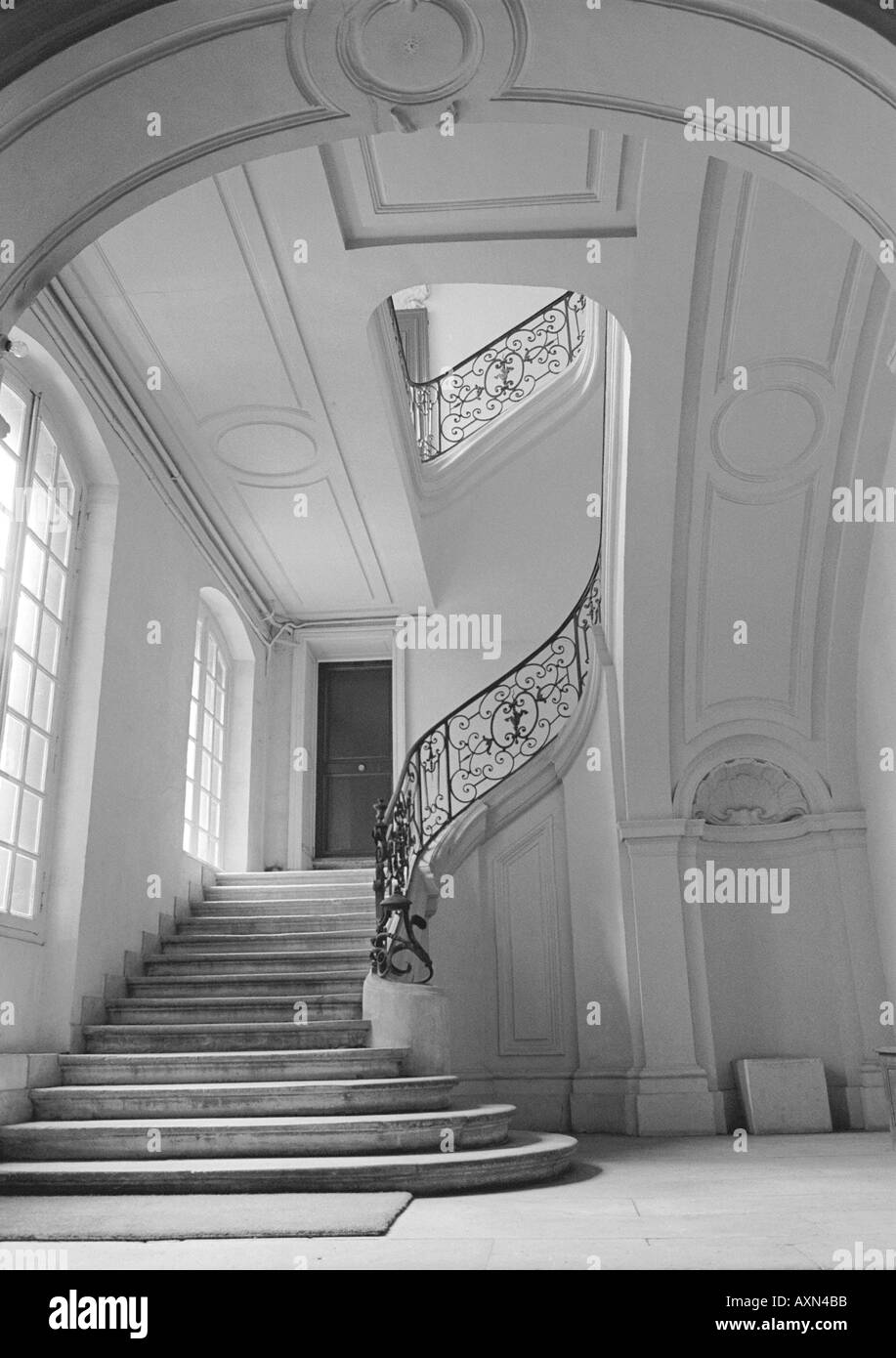 Paris France, Architectural Detail, Old Mansion in the "Le Marais" Area ...