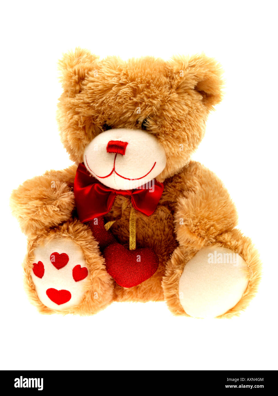 Valentines Teddy Bear Stock Photo - Alamy