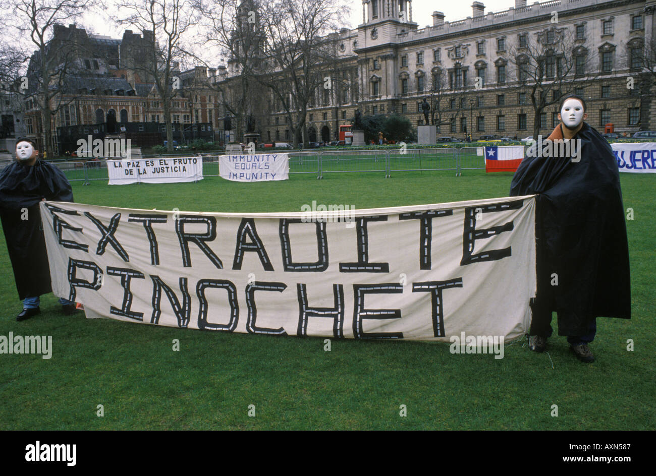Augusto Pinochet Extradite dictator back to Chile. Anti Pinochet ...