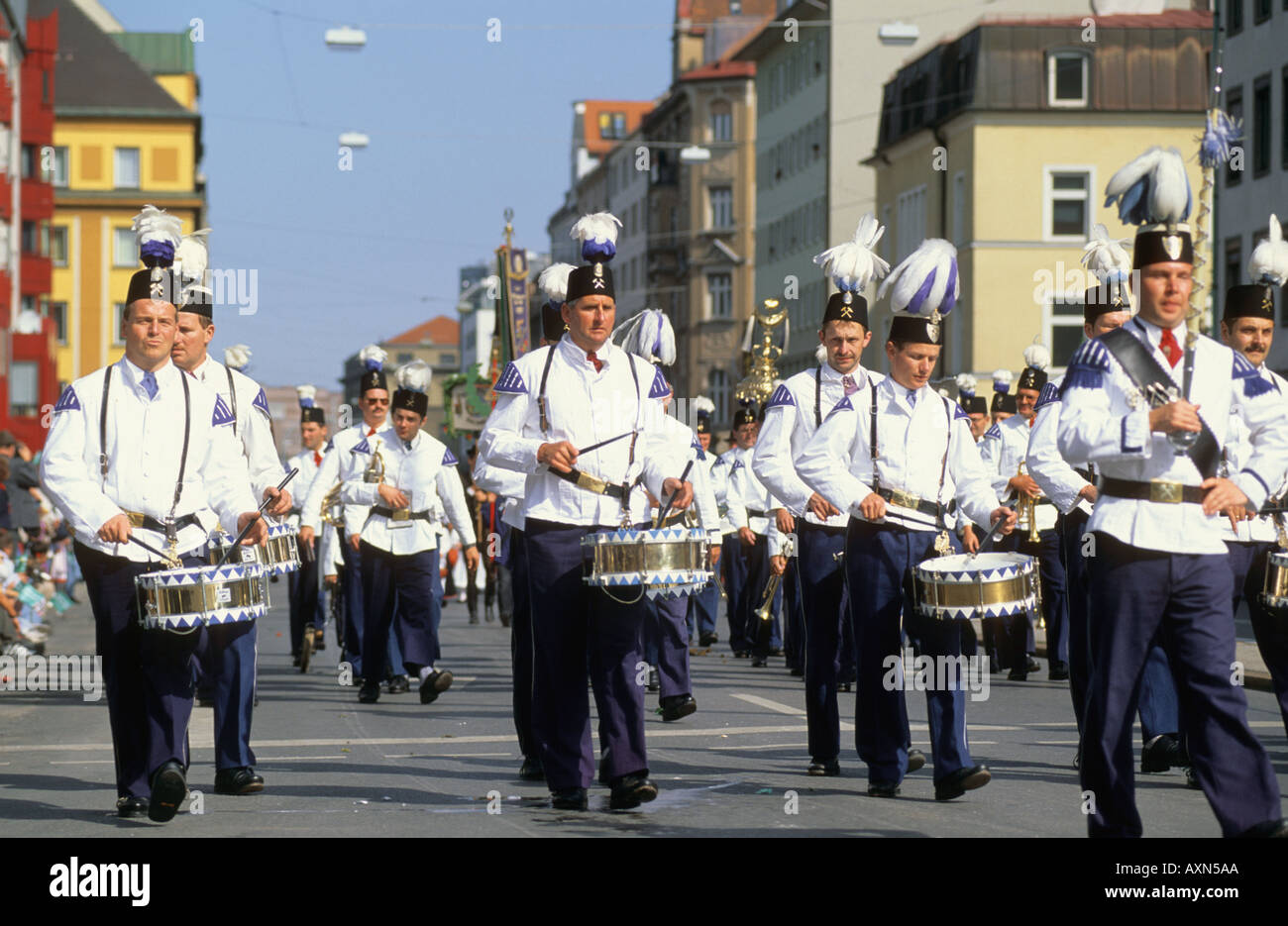 Germany oktoberfest marching band hi-res stock photography and images ...