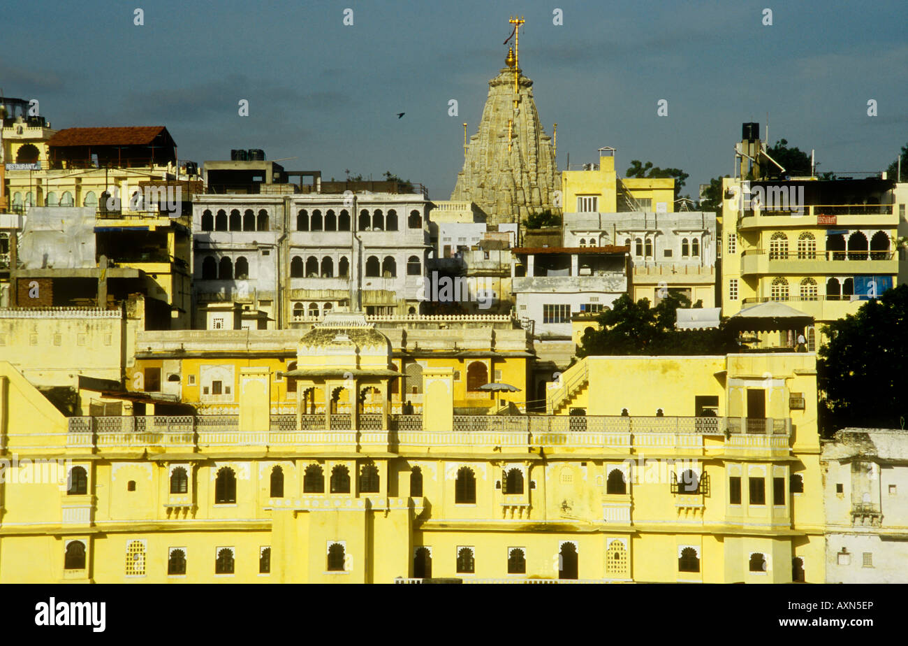 Buildings of Udaipur in Rajasthan, India Stock Photo - Alamy