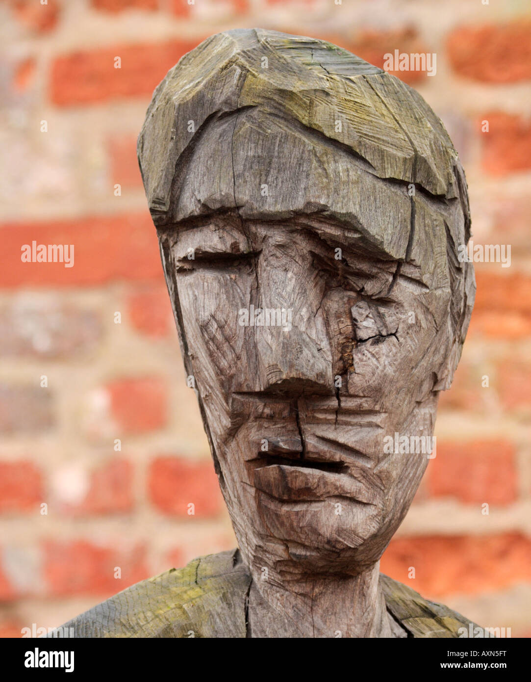 Chainsaw Wood Sculpture by Simon Kent taken in the Orangery Courtyard ...