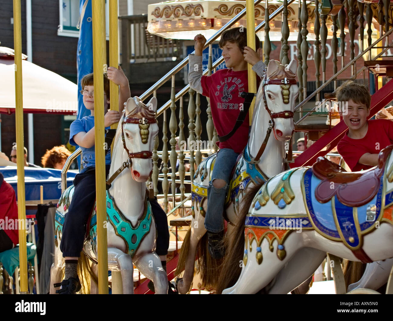 San Francisco Carousel at Pier 39 in Fisherman s Wharf Stock Photo - Alamy