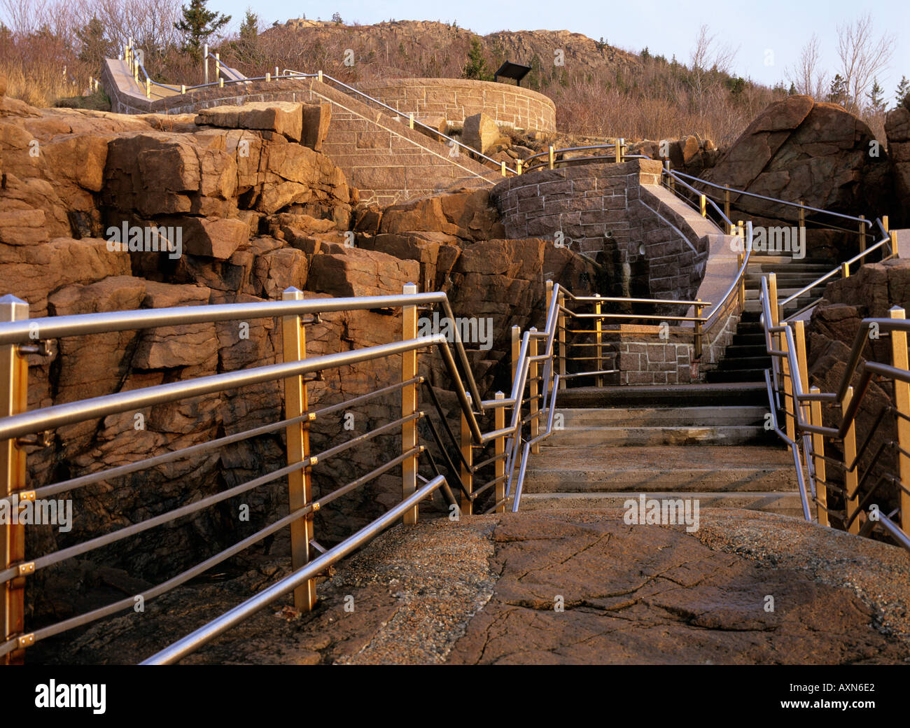 Acadia National Park Maine USA Thunder Hole Stock Photo - Alamy