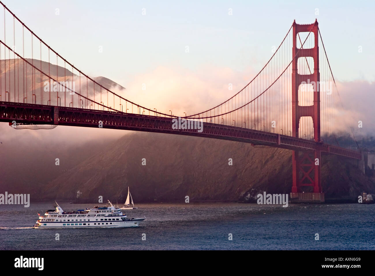 Sailboat under golden gate bridge hi-res stock photography and images ...