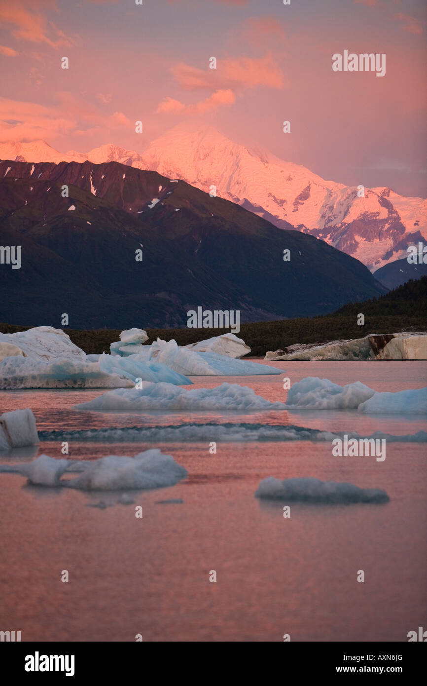 Alsek lake, Alaska, United States Stock Photo - Alamy