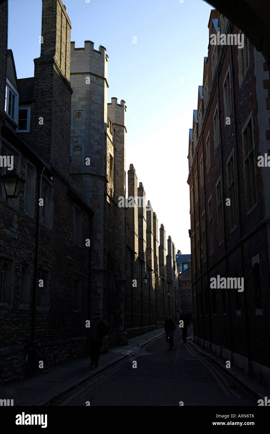 Trinity Lane Cambridge Stock Photo - Alamy