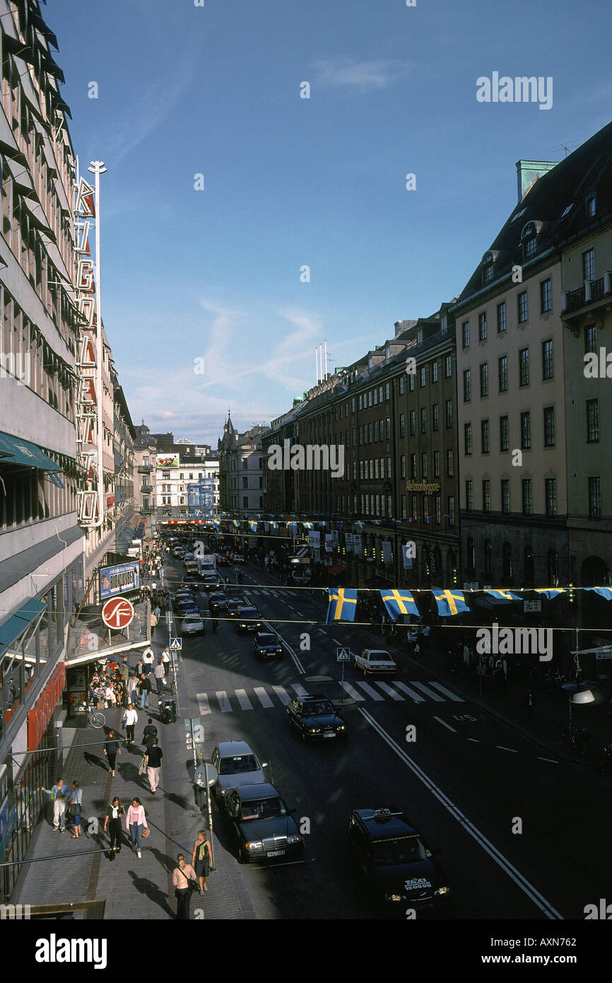 Kungsgatan in Stockholm Sweden Stock Photo - Alamy