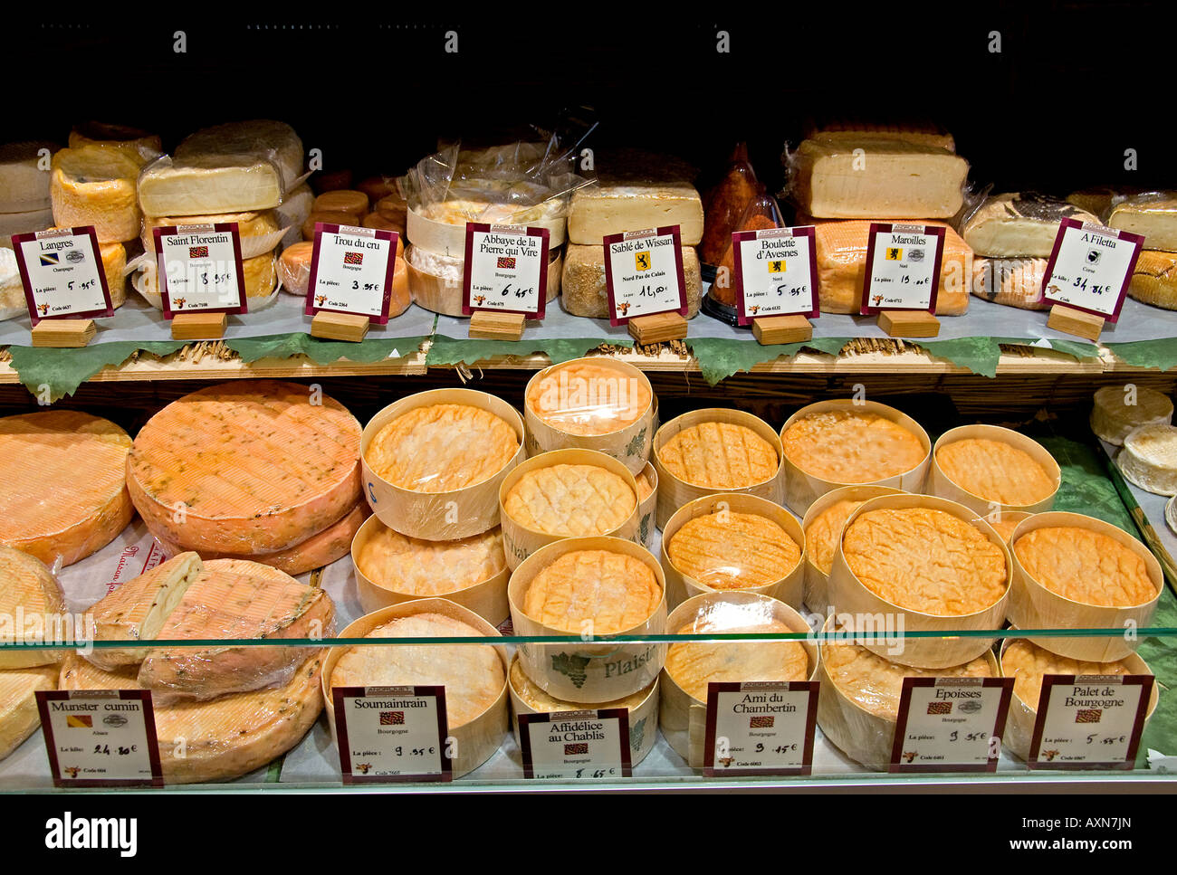 Paris France Androuet Master cheese maker traiteur Monge rue Mouffetard ...