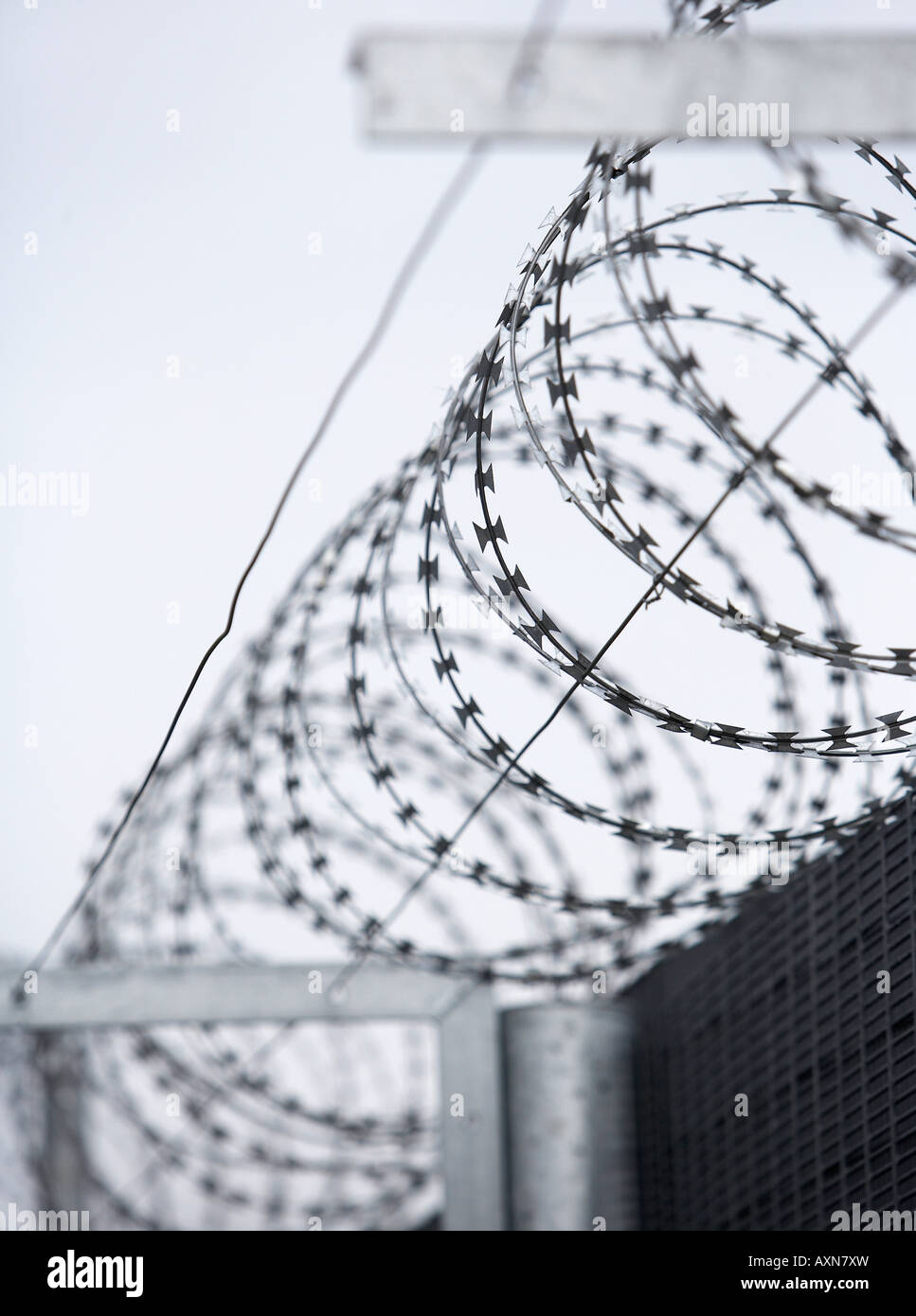 Razorwire hi-res stock photography and images - Alamy
