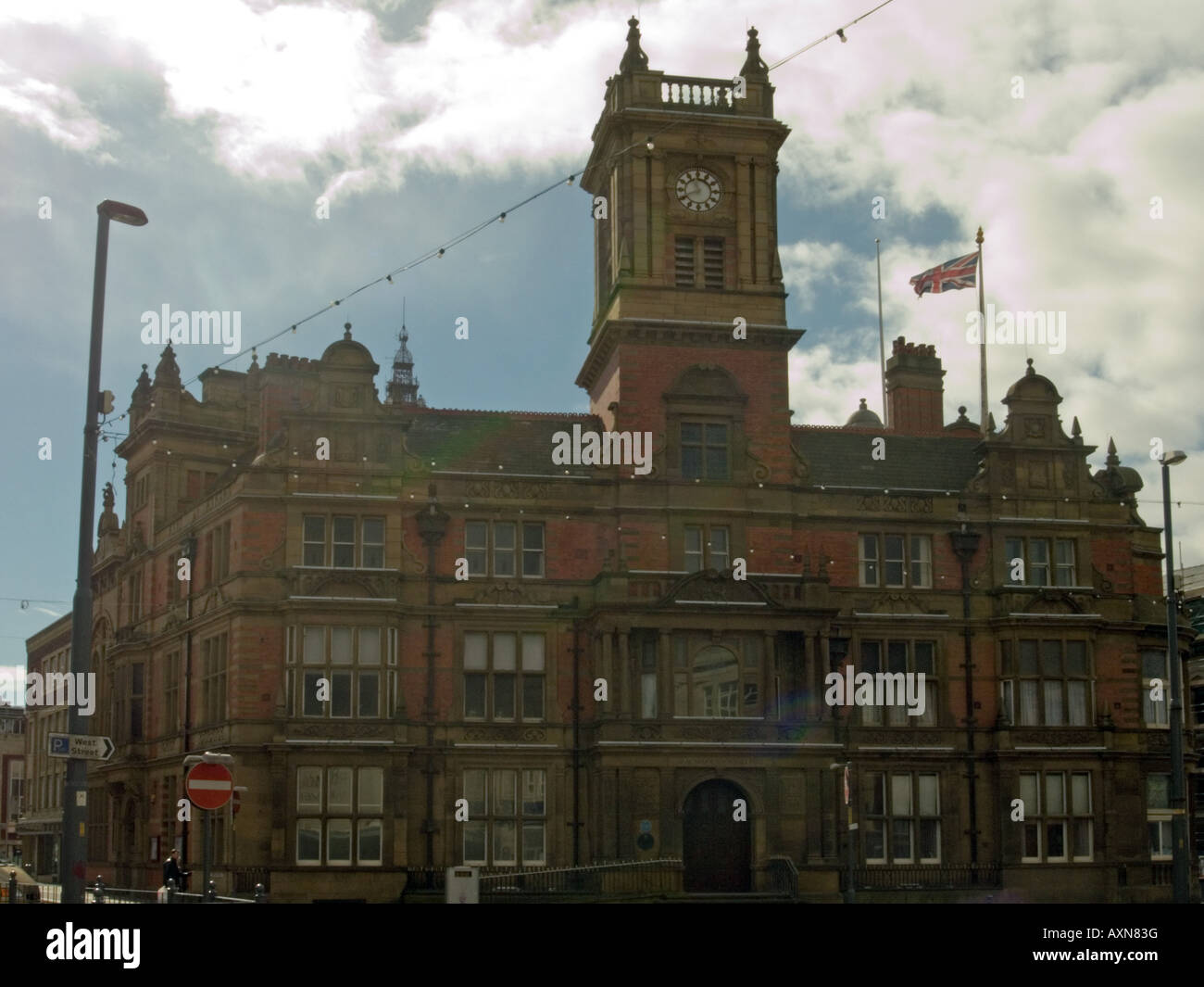 Blackpool Town Hall Stock Photo - Alamy