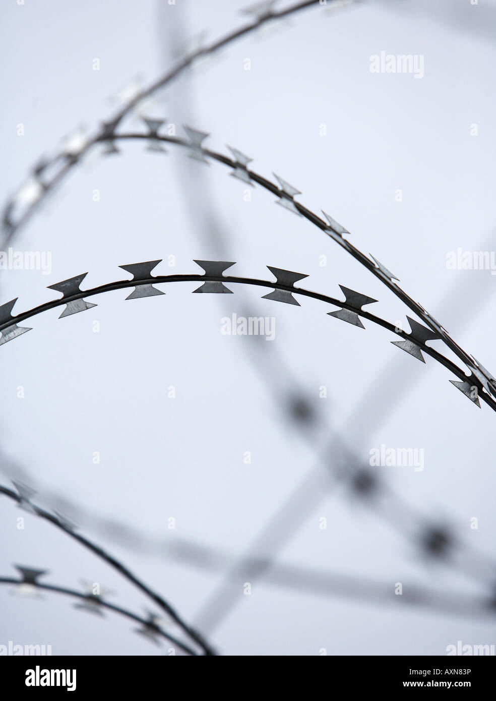 Razorwire hi-res stock photography and images - Alamy