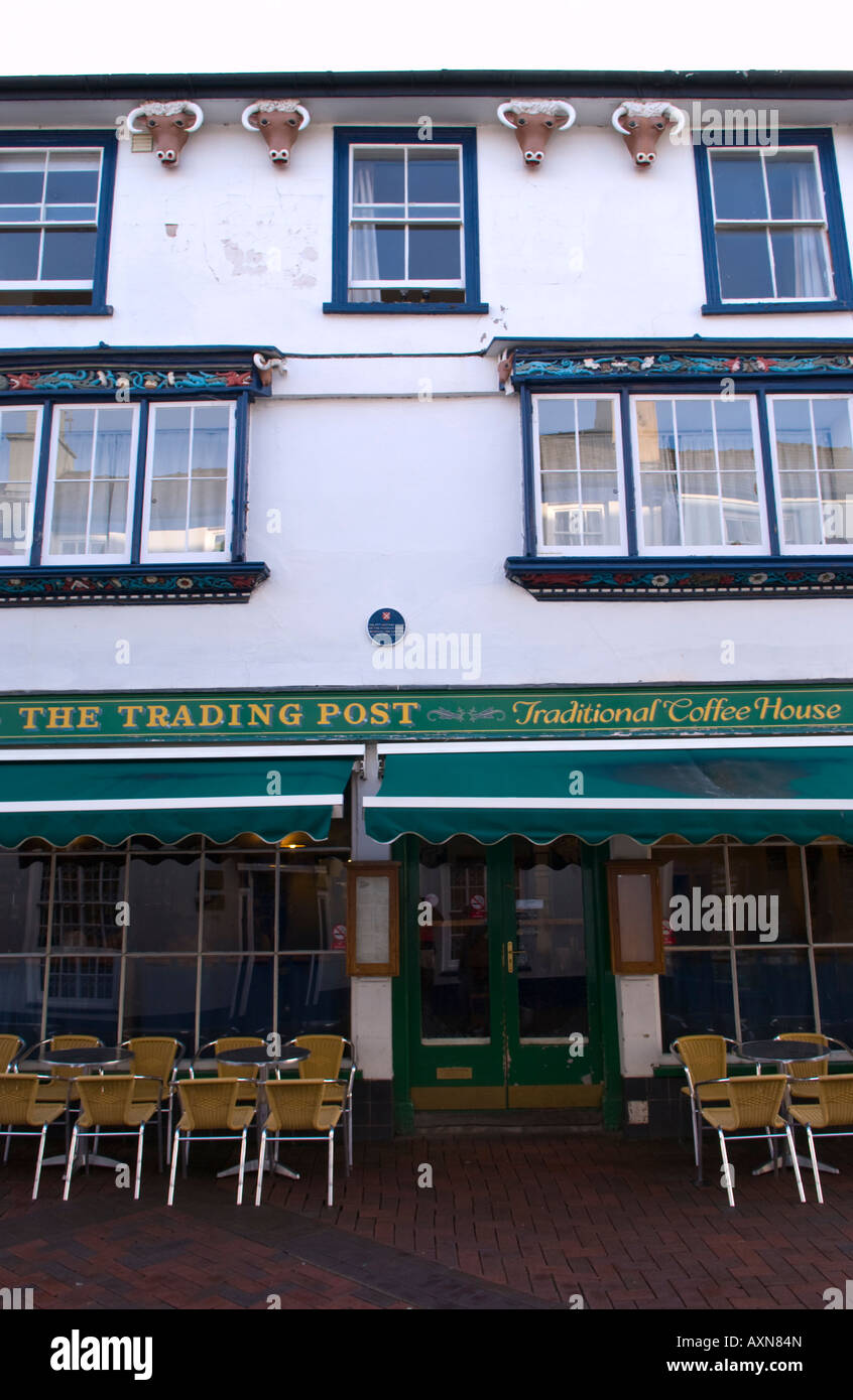 The Trading Post coffee shop built in 1600 and became The Cow Inn in ...
