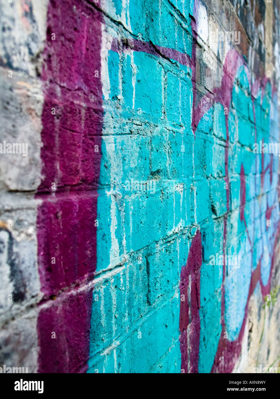 Red graffiti camden hi-res stock photography and images - Alamy