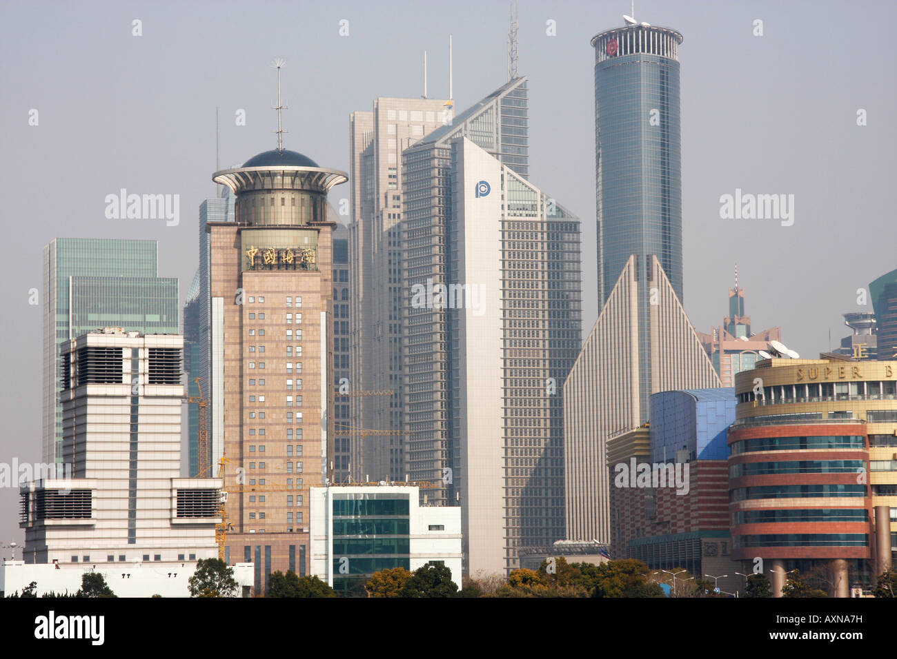 stunning typical High Rise buildings on Shanghai's Dramatic modern ...