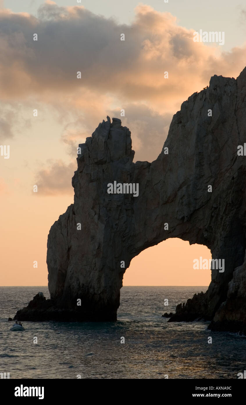 El Arco at Sunset Cabo San Lucas Baja California Mexico Stock Photo - Alamy