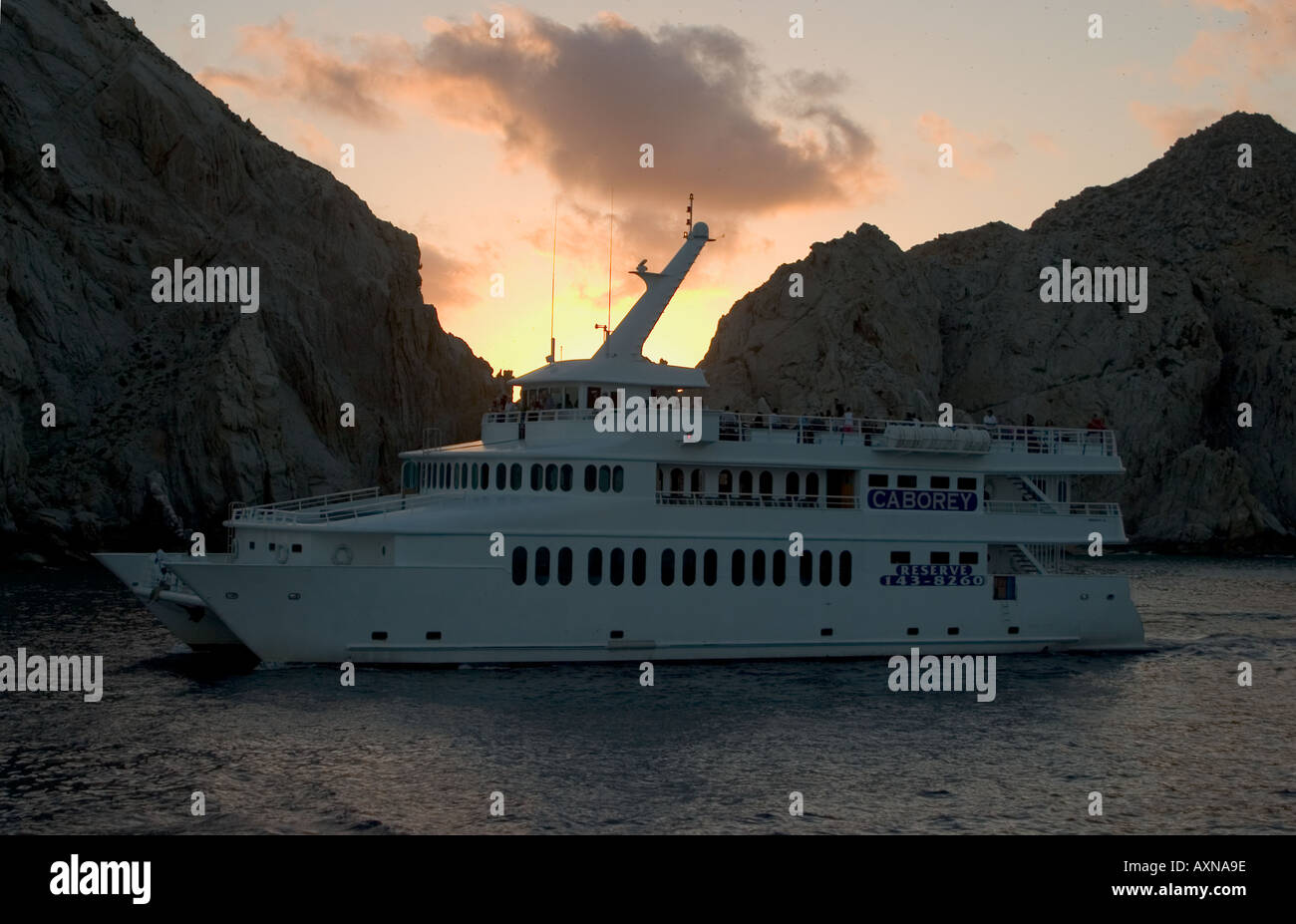 Baja mexico buccaneer boat hi-res stock photography and images - Alamy