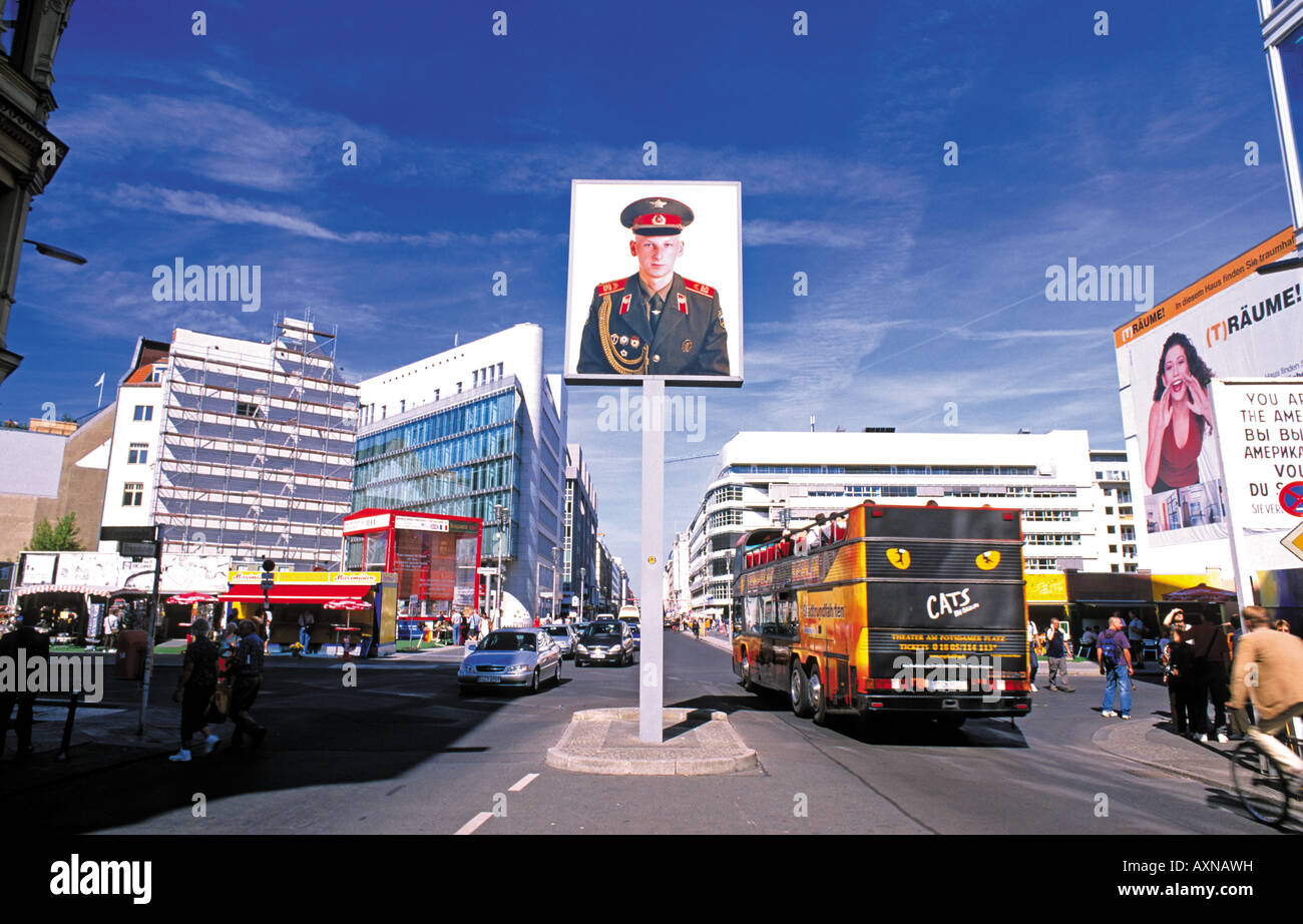 Checkpoint Charlie, Berlin, Germany Stock Photo - Alamy