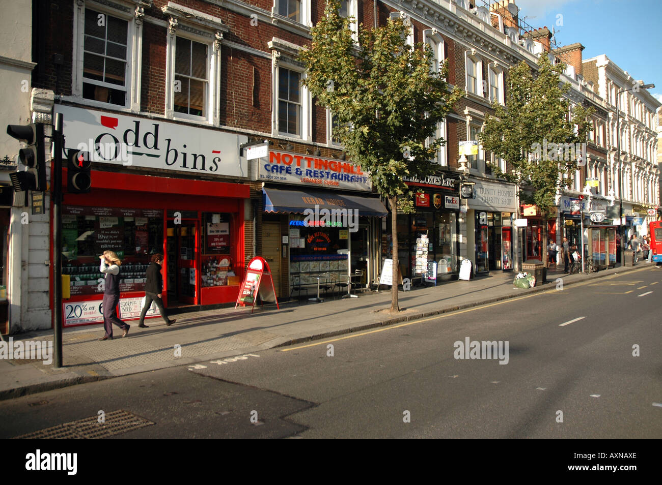 Notting Hill Gate Street in London, UK Stock Photo - Alamy