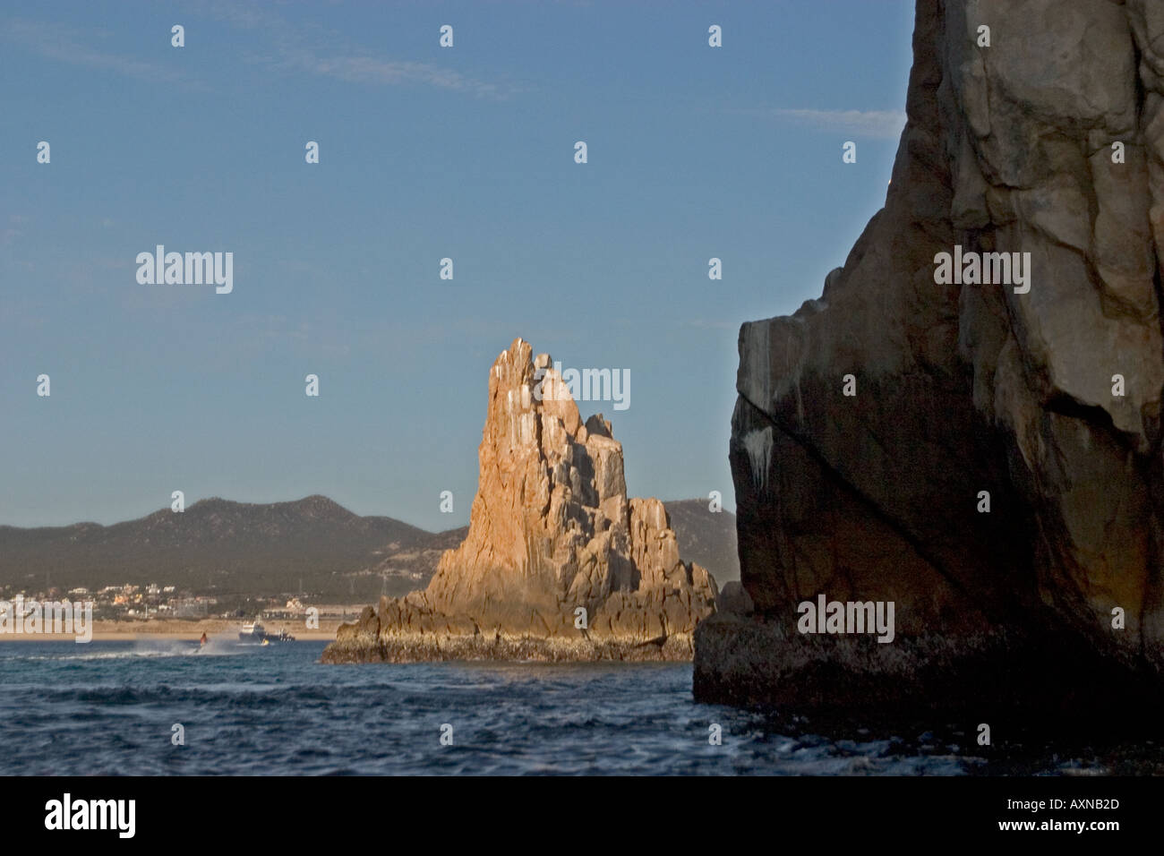 Rocks near El Arco San Lucas Baja California Mexico Stock Photo - Alamy