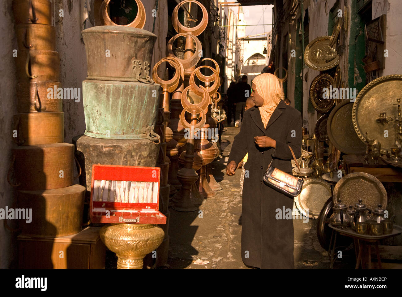 Copper souk hi-res stock photography and images - Alamy