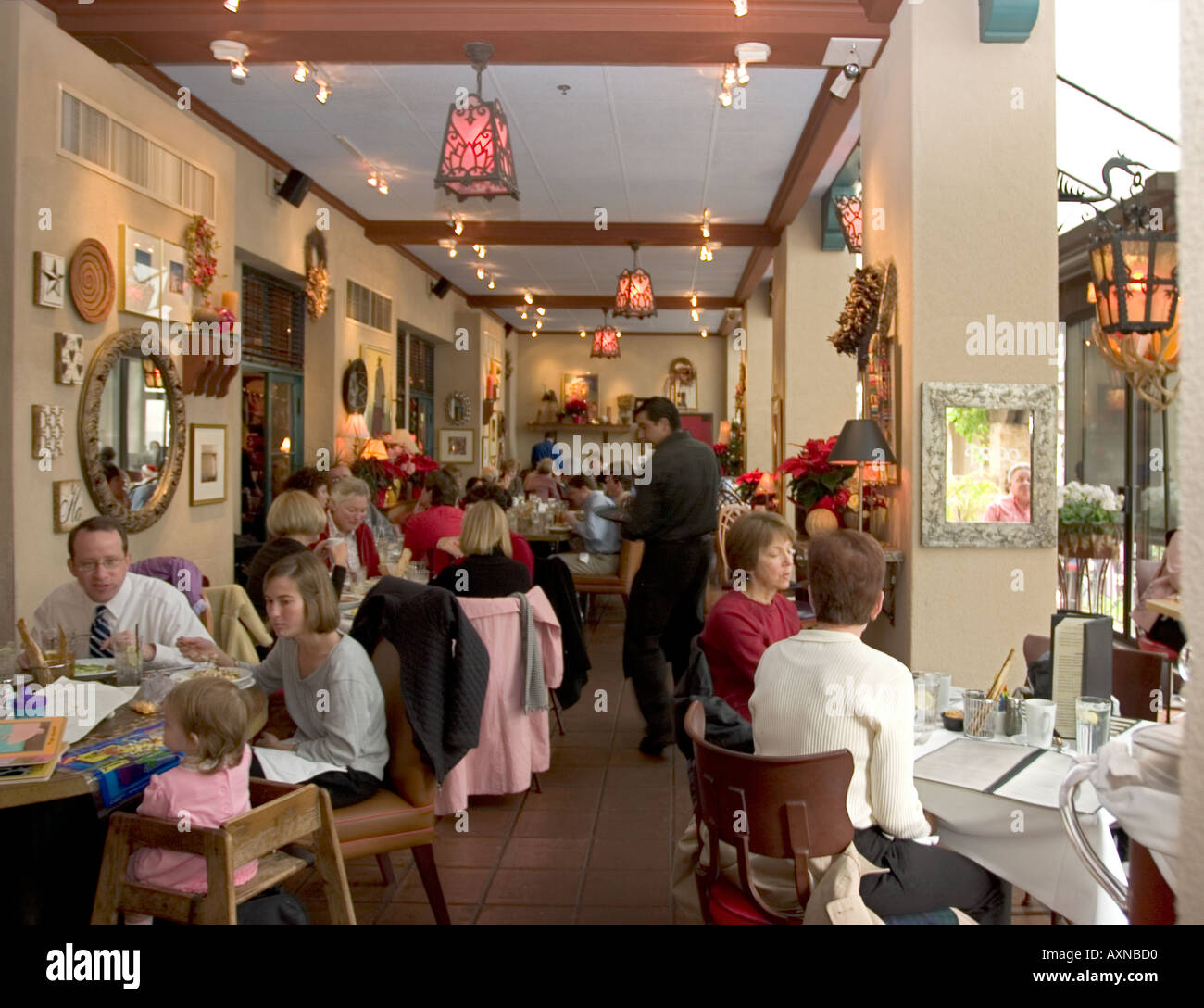Diners at Prado Restaurant Balboa Park San Diego California Stock Photo ...