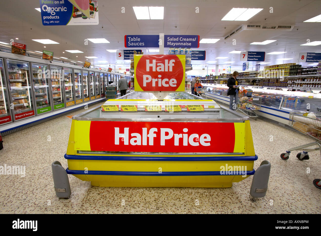 Half lrice in Tescos Stock Photo - Alamy