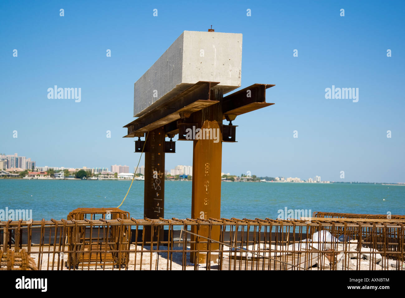 Overpass being built Stock Photo - Alamy