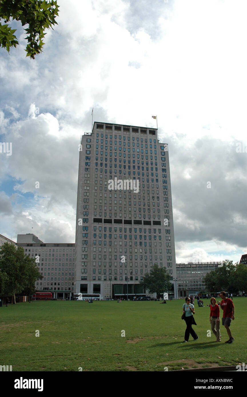 Shell Centre building on the Belvedere Road in the London Borough of ...