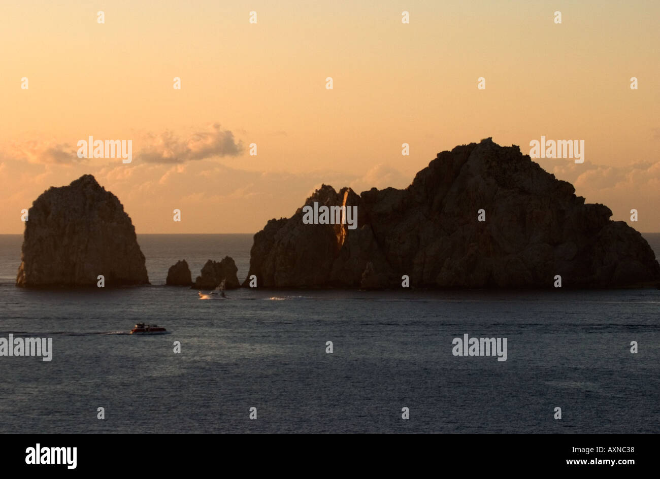 Rocks Near El Arco at Dawn Cabo San Lucas Baja California Mexico Stock ...