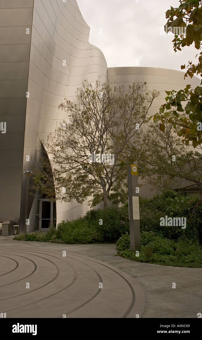 Walt Disney Concert Hall exterior detail Los Angeles California Stock ...