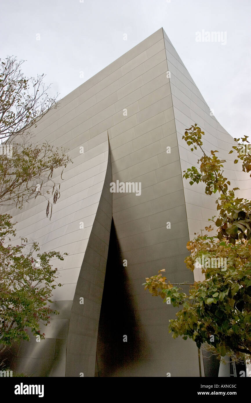 Walt Disney Concert Hall exterior detail Los Angeles California Stock ...
