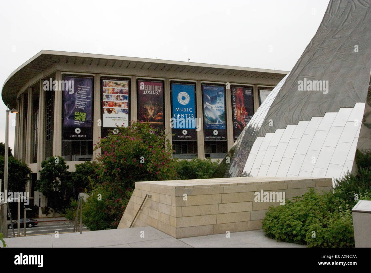 Walt Disney Concert Hall exterior detail Los Angeles California Stock ...